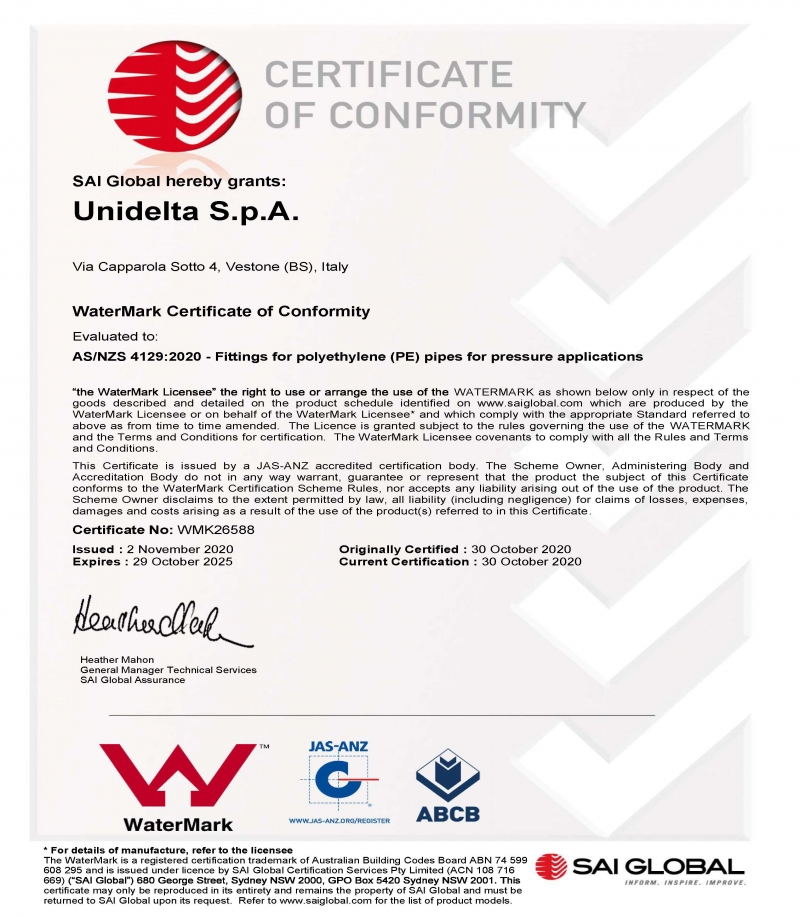 WATER MARKS - Unidelta